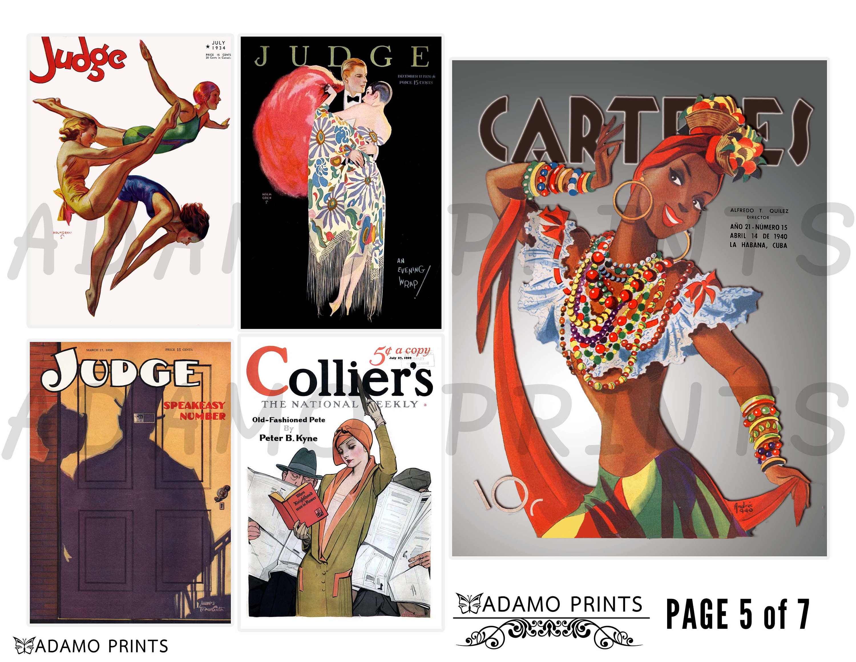 Rare Magazine Cover Magazine Digital Digital Image Vintage - Etsy