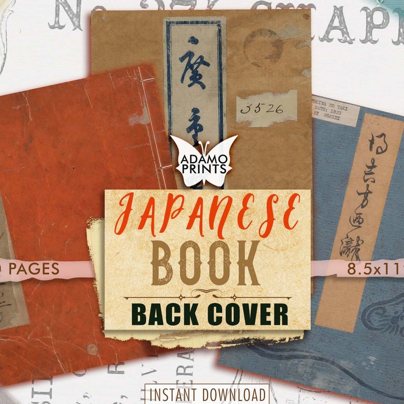 Japanese Paper Book Cover - Etsy