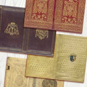 Motif Book Cover Journal Kit, Vintage Bookbinding, Ephemera Classics ...