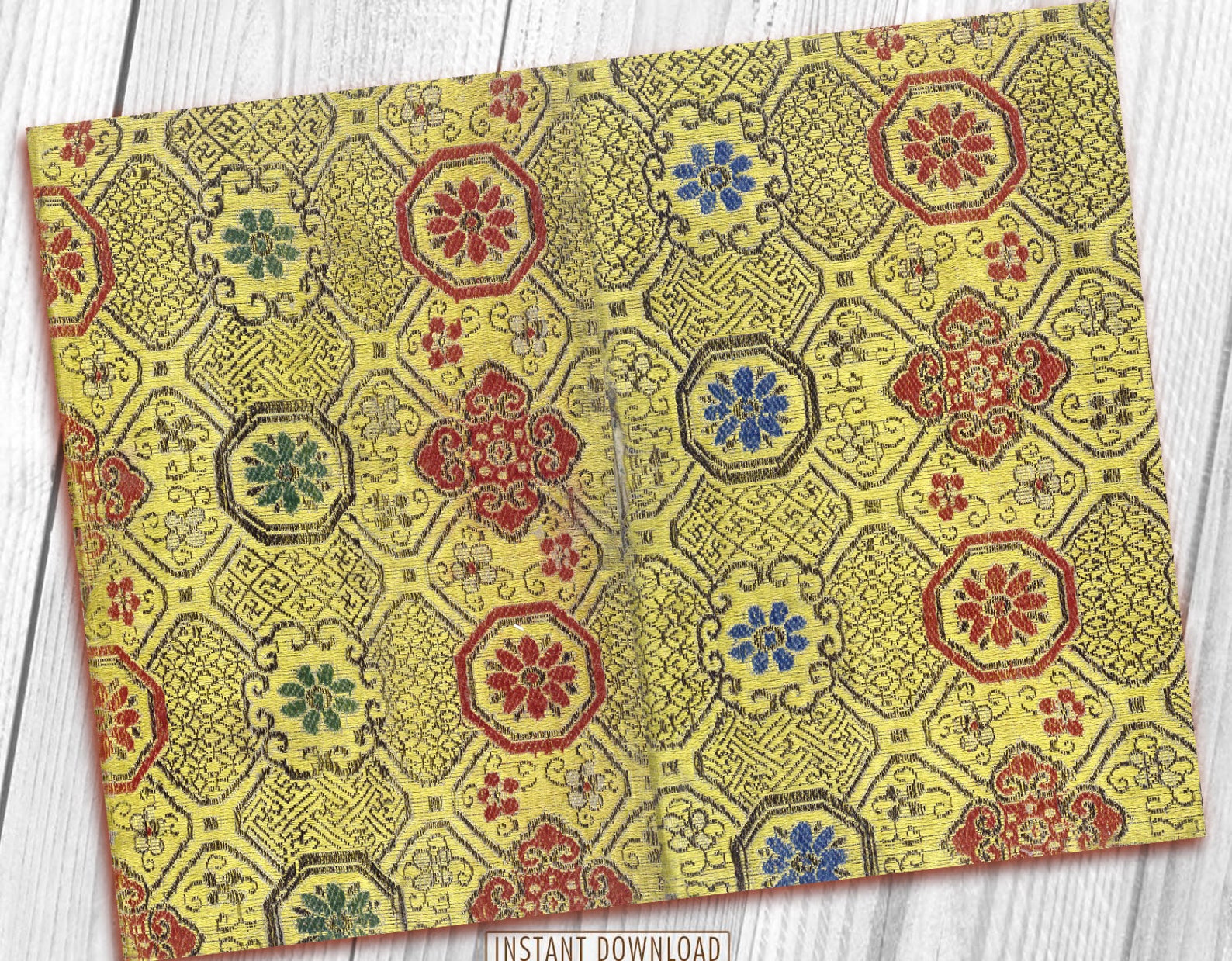 Motif Book Cover Journal Kit, Vintage Bookbinding, Ephemera Classics ...