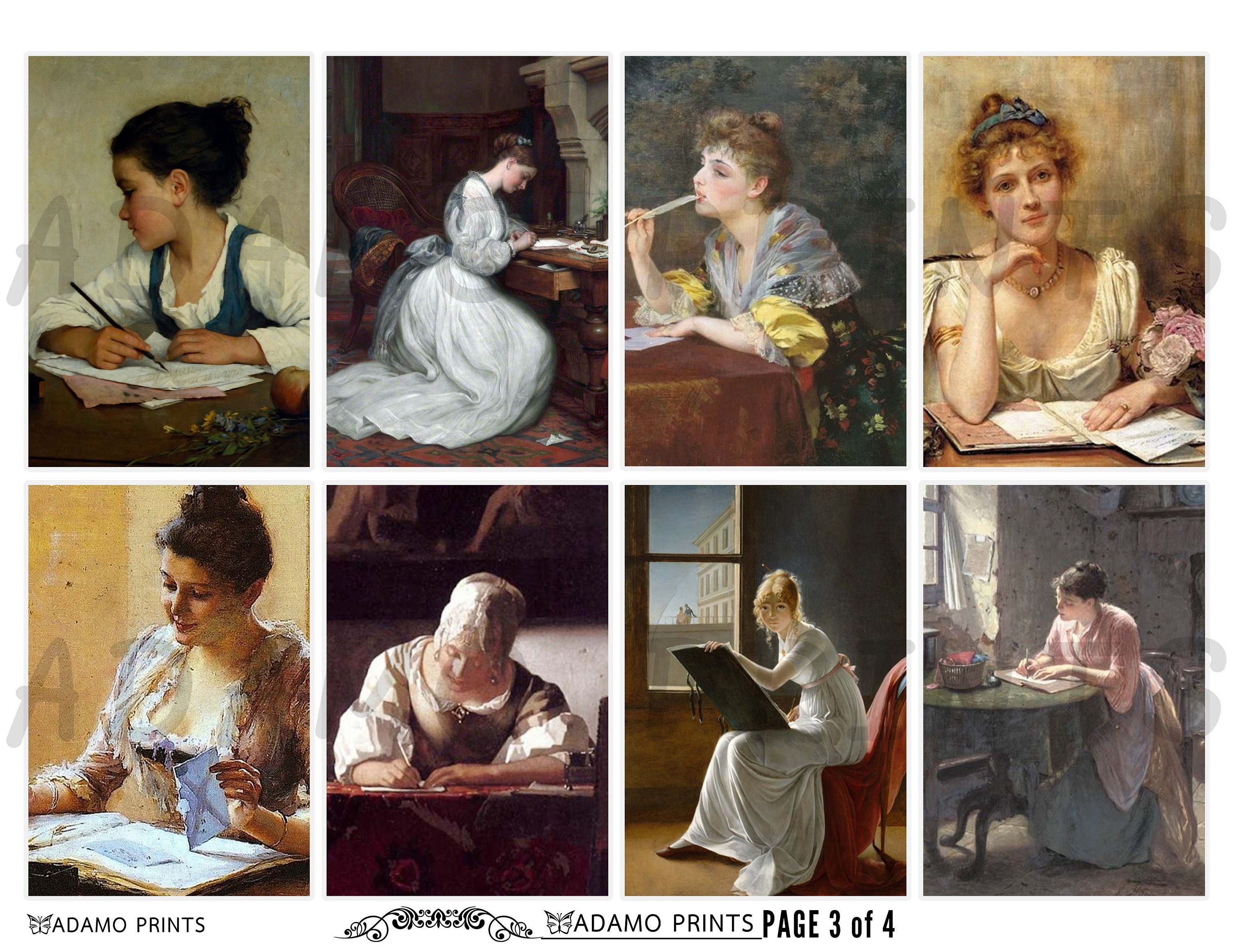 Writing and Journaling Victorian Era Digital Ephemera - Etsy
