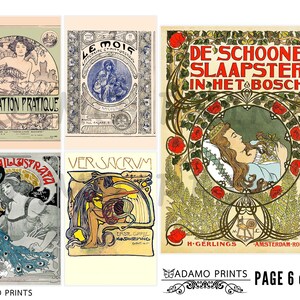 European Art Ads Poster, Ephemera Digital, Digital Collage, Old ...