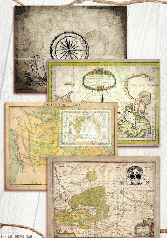 Sfondi Mappa Di Viaggio Vintage