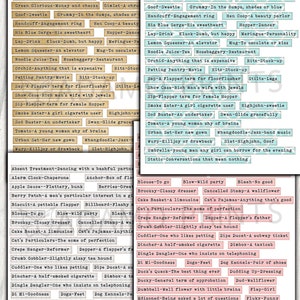 Flappers Phrases & Words, Junk Journaling Words, Dictionary, Definition ...