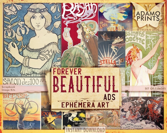 Forever Beautiful Ads Advertising Digital Digital Image - Etsy