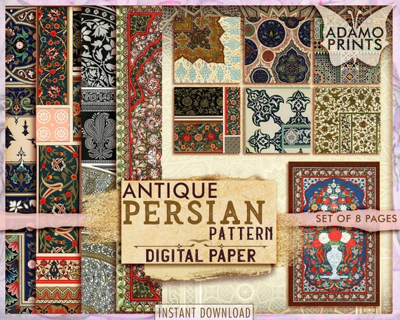 Persian Pattern Wallpaper