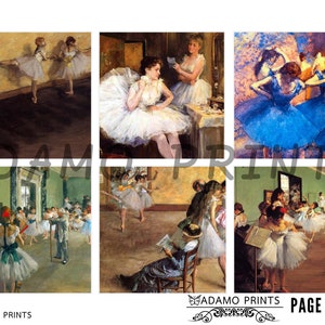 Ballerina Dance, Classic Ephemera, Digital Ephemera, Printable Images ...