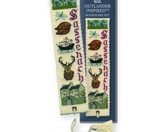 Sassenach Bookmark Cross Stitch Kit, Made in Scotland - Etsy