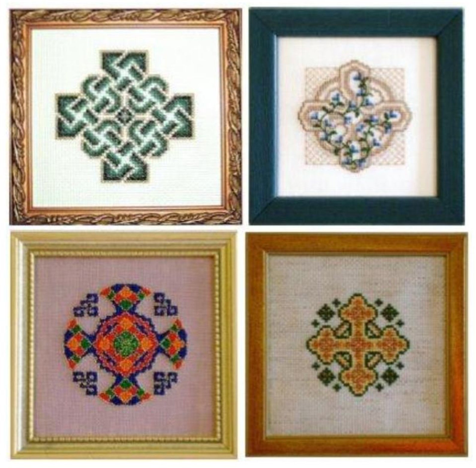 PDF Celtic Crosses Opus 2 Cross Stitch Pattern - 4 Individual Patterns ...