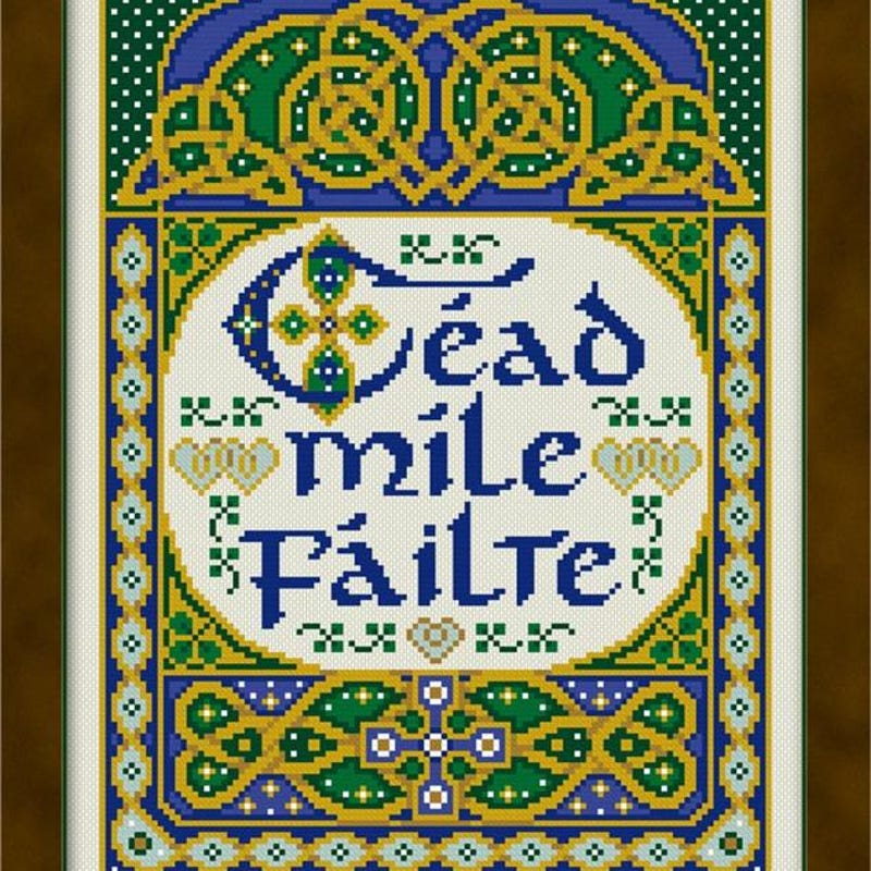 Cead Mile Failte - Etsy