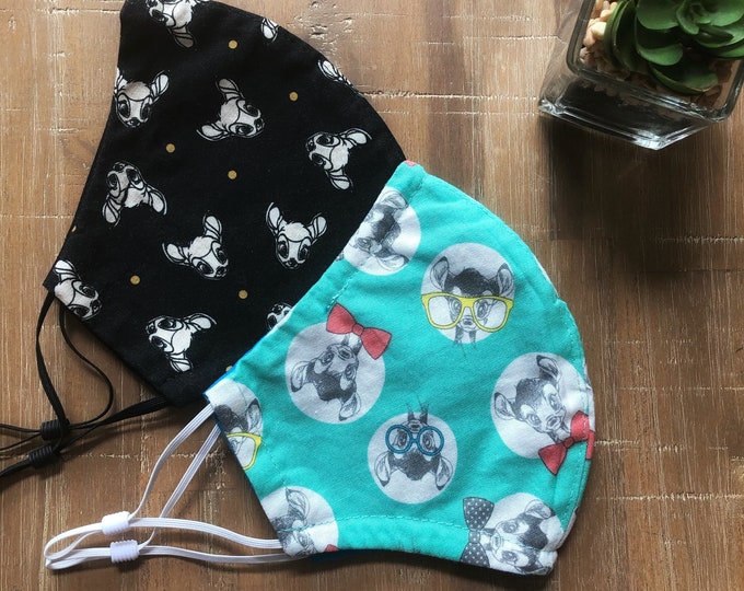 Stylish fun face masks. Masque tendances et by AMask4Respect