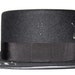 Black Distressed Flat Top Unisex Hat With Metal Pins - Etsy