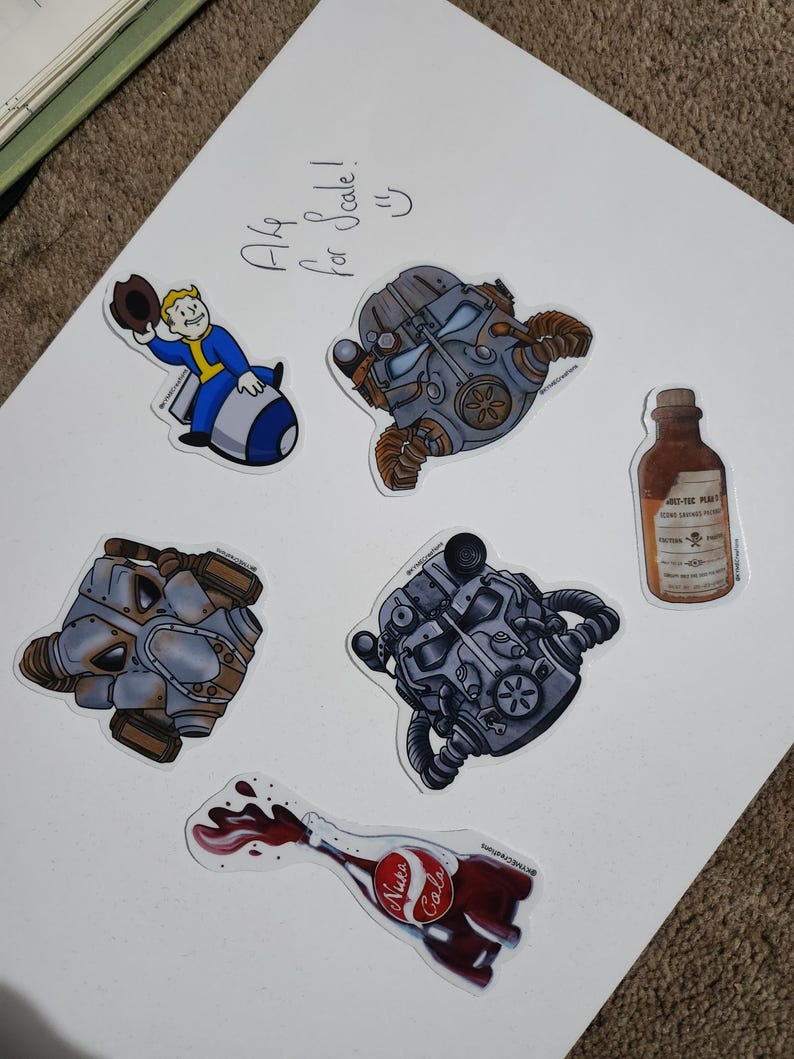 Fallout Sticker Pack - Etsy