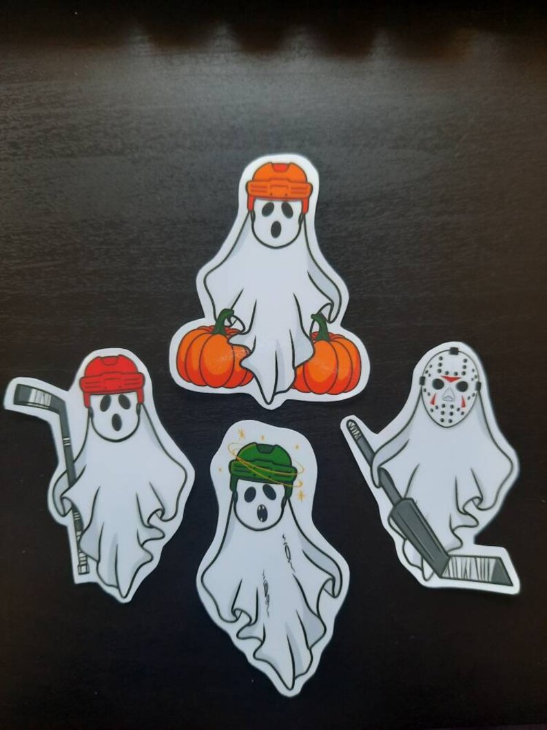 Hockey Ghosties - Etsy