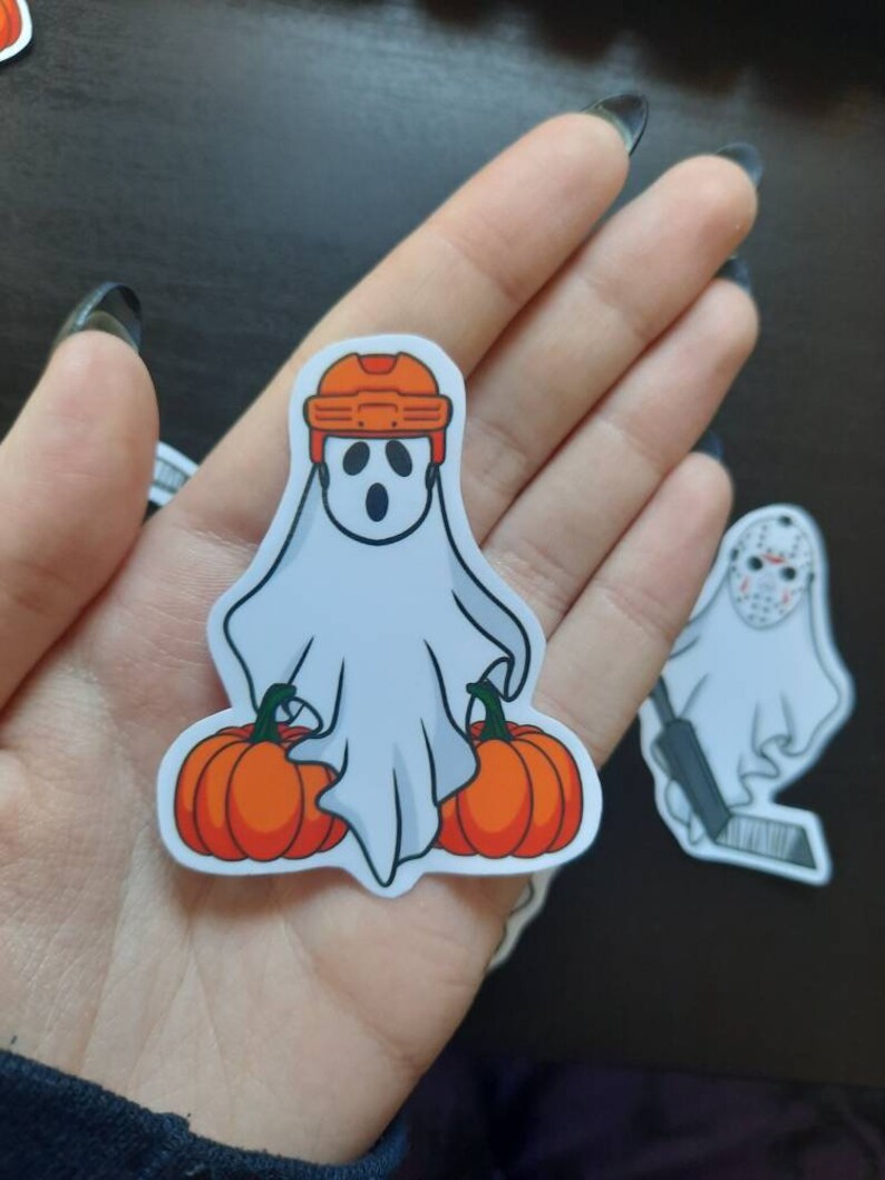 Hockey Ghosties - Etsy