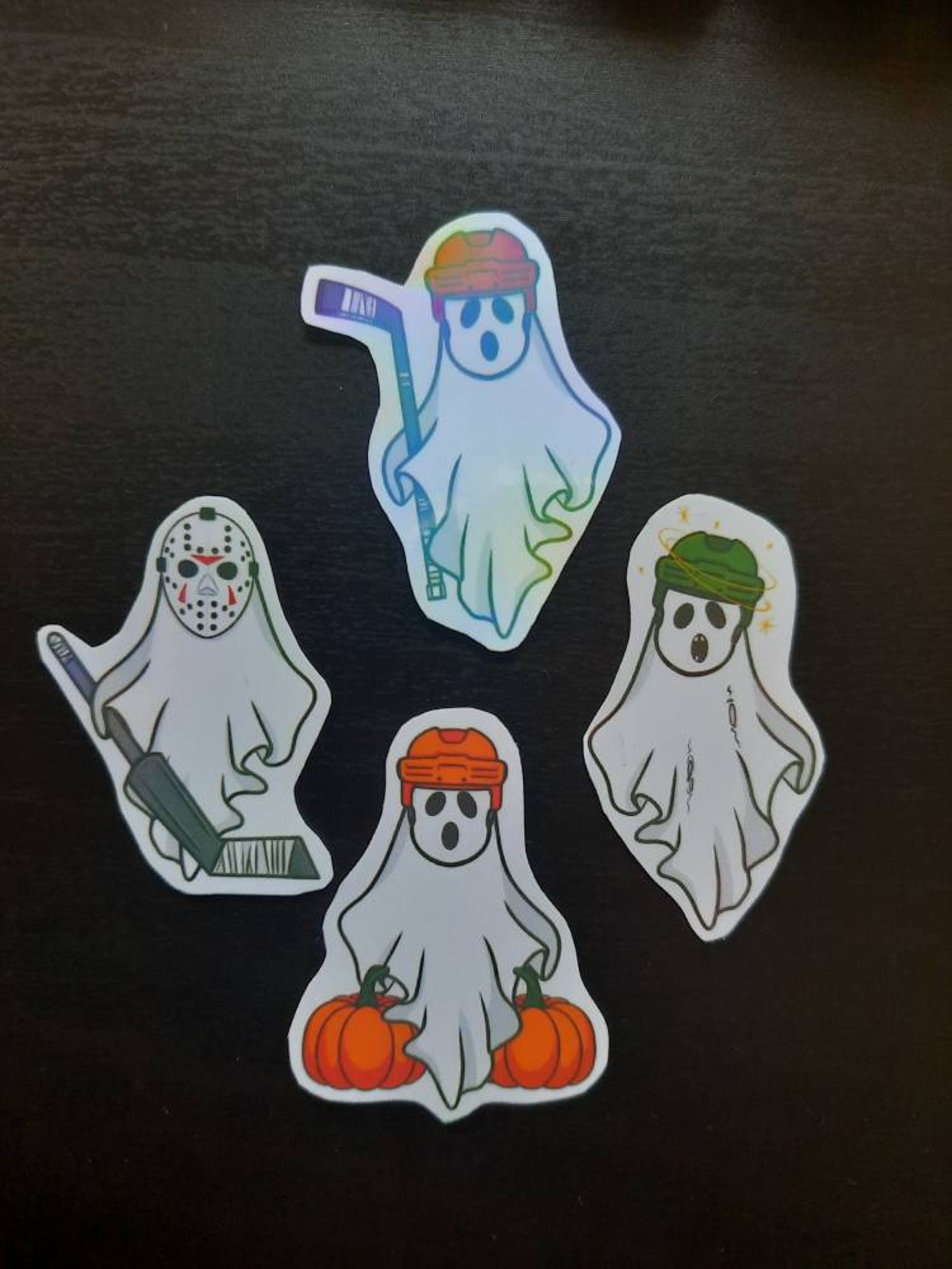 Hockey Ghosties - Etsy