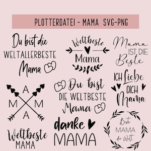 Plotterdatei Mama, Plotter Ideen, Geschenke Mama, Plottern, Plotter ...
