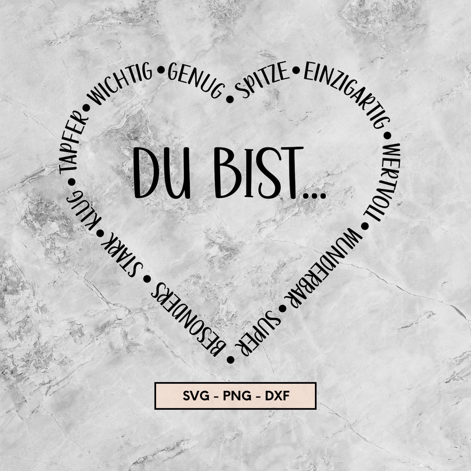 Du bist Plotterdatei, SVG, PNG, DXF, Familie, Plotter File - Etsy.de