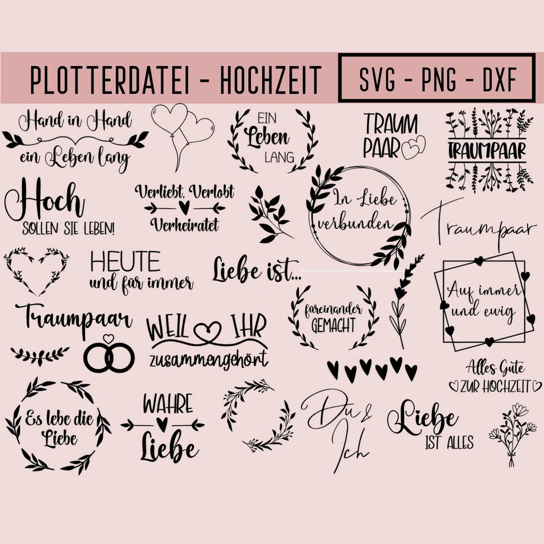 Plotterdatei Hochzeit, Team Braut, Junggesellenabschied, Hochzeit, Braut, SVG, PNG, Sofort ...