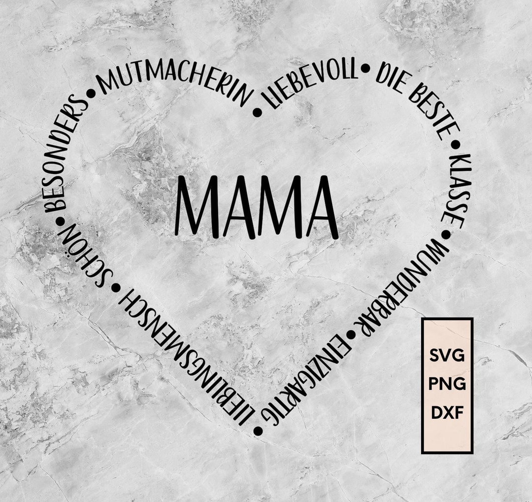 Plotterdatei Mama, Plotter Ideen, Geschenke Mama, Plottern, Plotter ...