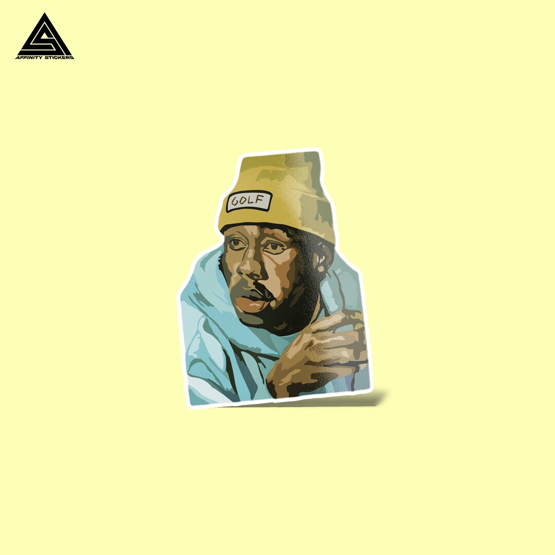 Rapper Sticker || Vinyl Sticker, Water Bottle Sticker, Tumbler Stickers ...