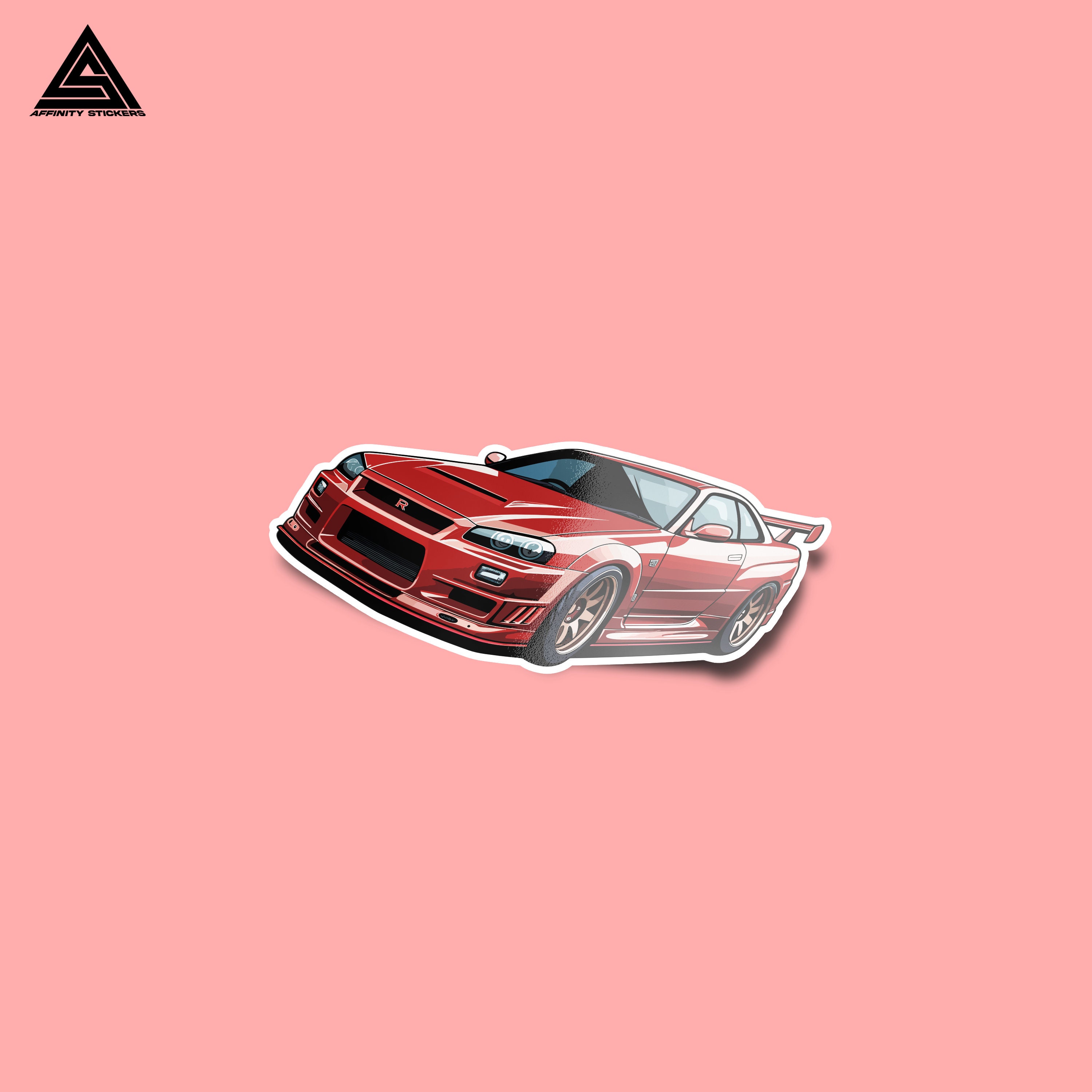 Nissan Skyline GT-R || Vinyl Sticker, Water Bottle Sticker, Tumbler ...