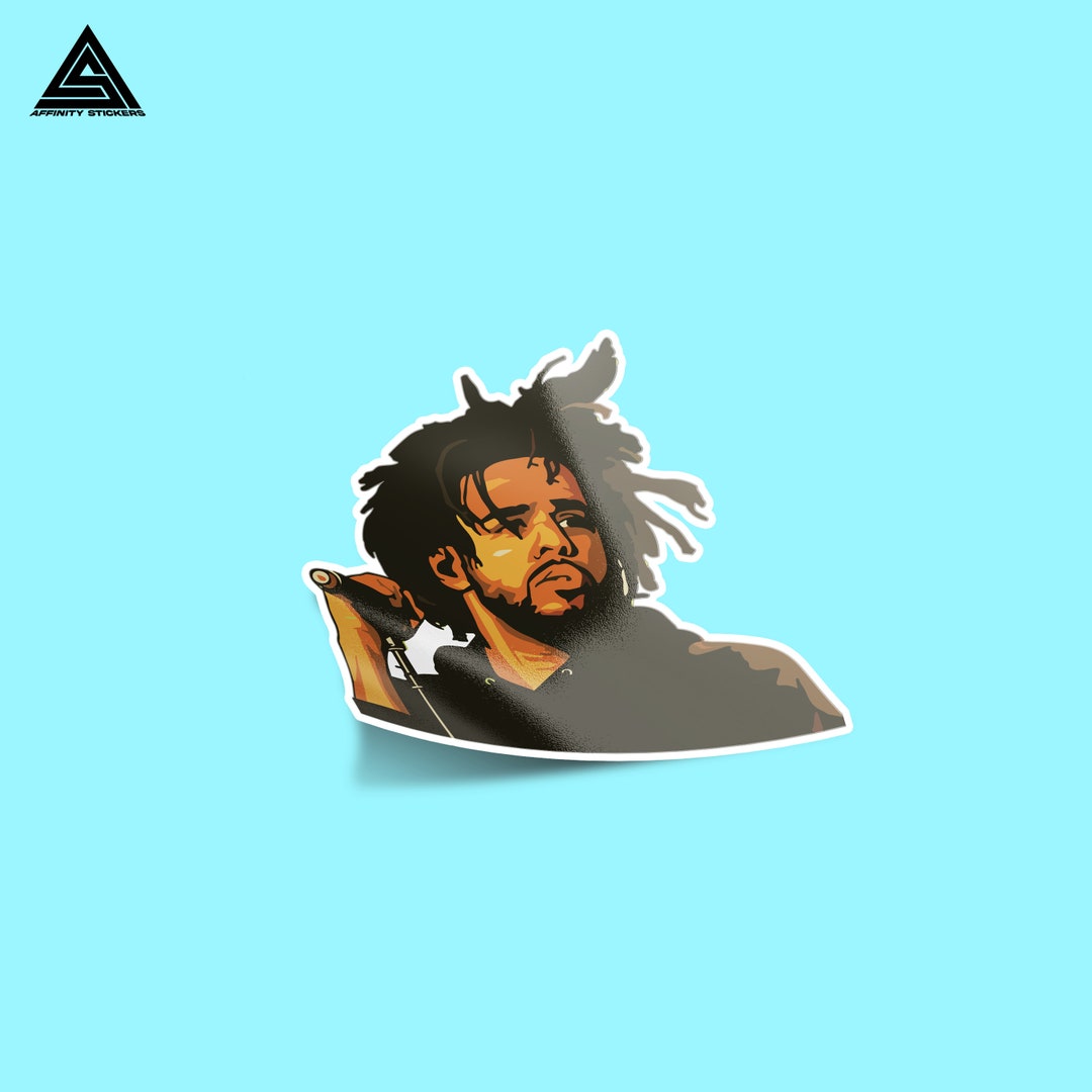 Rapper Sticker || Vinyl Sticker, Water Bottle Sticker, Tumbler Stickers ...