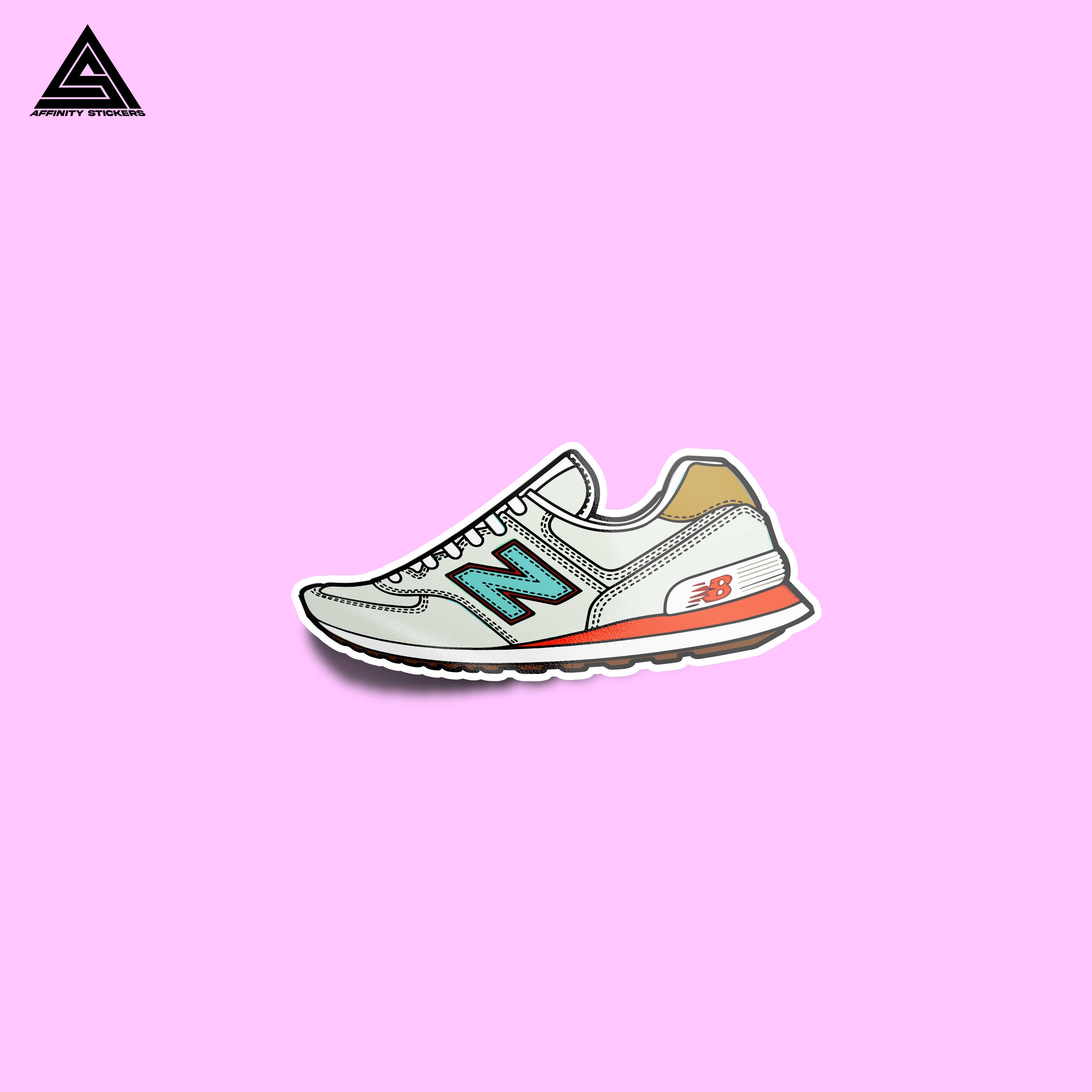 New Balance 515 Sticker || Vinyl Sticker, Water Bottle Sticker, Tumbler ...