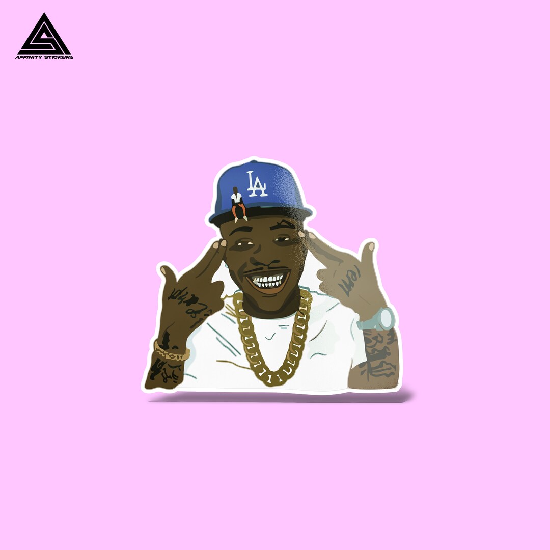 Rapper Sticker || Vinyl Sticker, Water Bottle Sticker, Tumbler Stickers ...