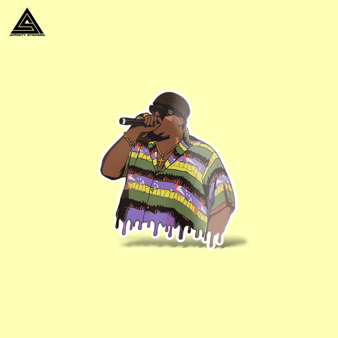 Rapper Sticker || Vinyl Sticker, Water Bottle Sticker, Tumbler Stickers ...