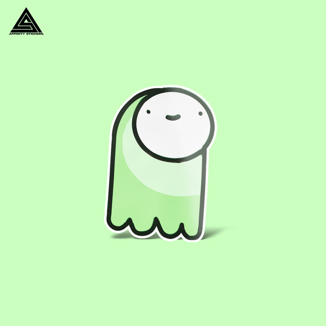 Disguised Ghost Sticker || Vinyl Sticker, Water Bottle Sticker, Tumbler ...