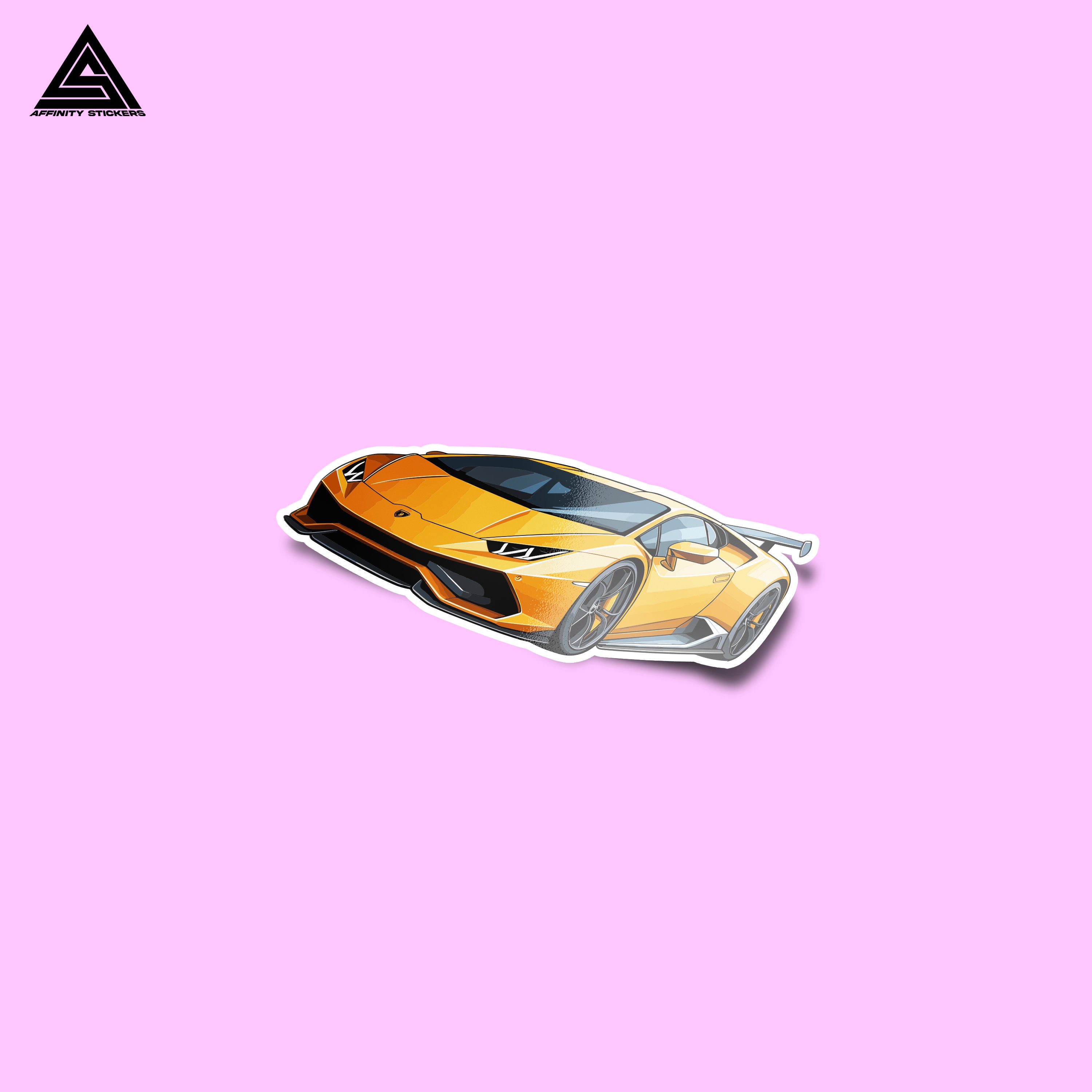 Lamborghini Huracan || Vinyl Sticker, Water Bottle Sticker, Tumbler ...