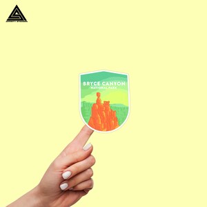Bryce Canyon Park Sticker || Vinyl Sticker, Water Bottle Sticker ...