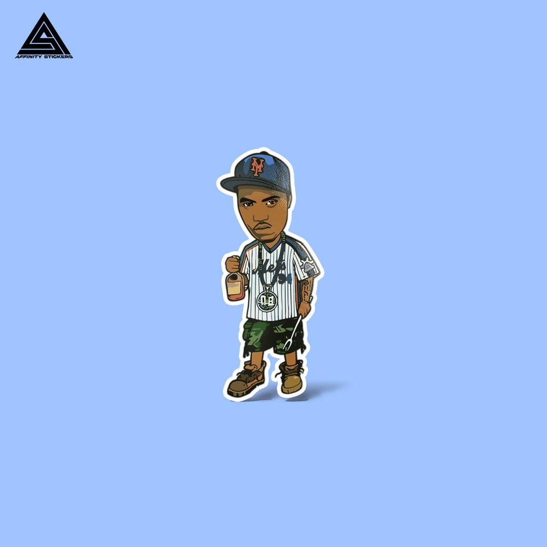 Rapper Sticker || Vinyl Sticker, Water Bottle Sticker, Tumbler Stickers ...