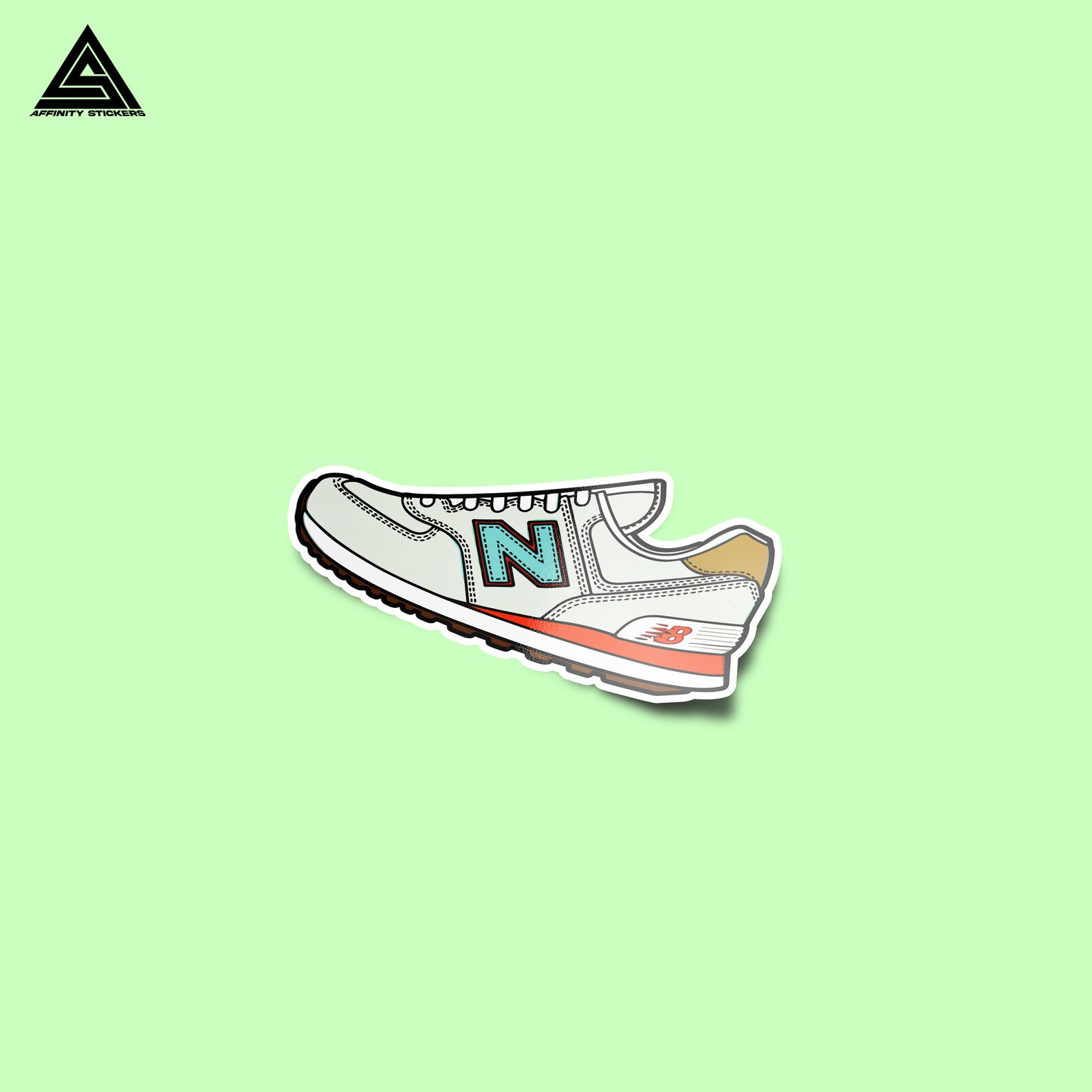 New Balance 515 Sticker || Vinyl Sticker, Water Bottle Sticker, Tumbler ...