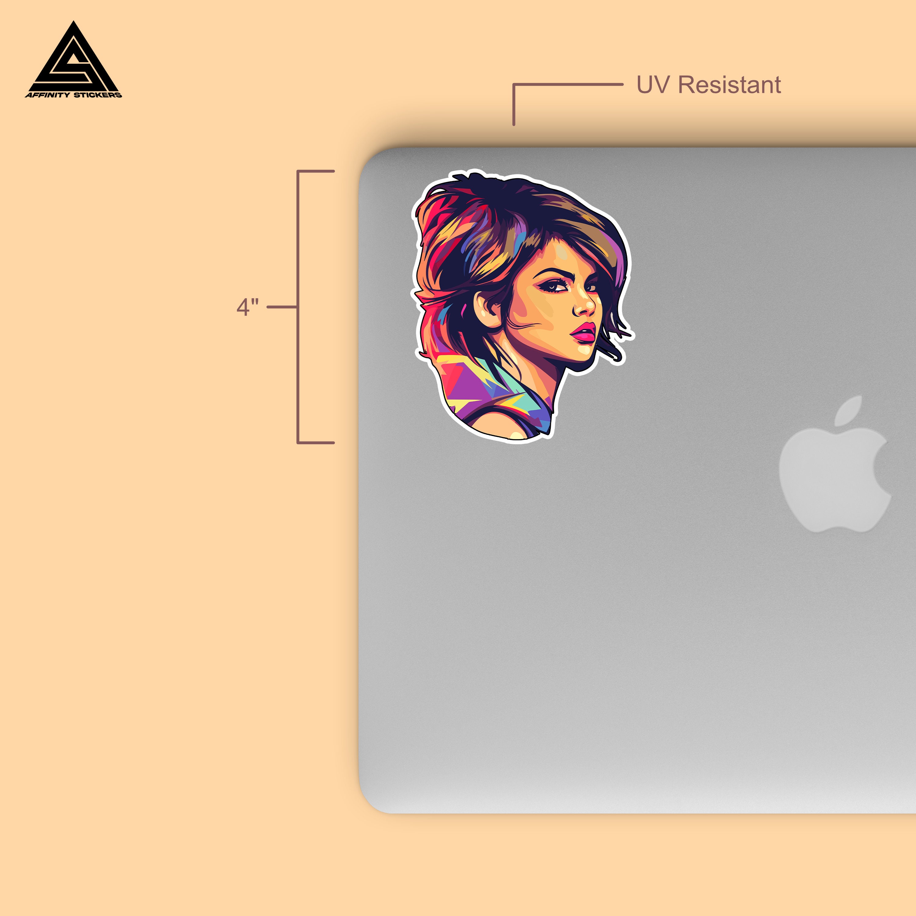 Selena Gomez Sticker Vinyl Sticker Water Bottle Sticker - Etsy