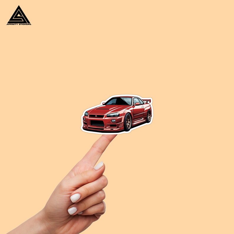 Nissan Skyline GT-R || Vinyl Sticker, Water Bottle Sticker, Tumbler ...