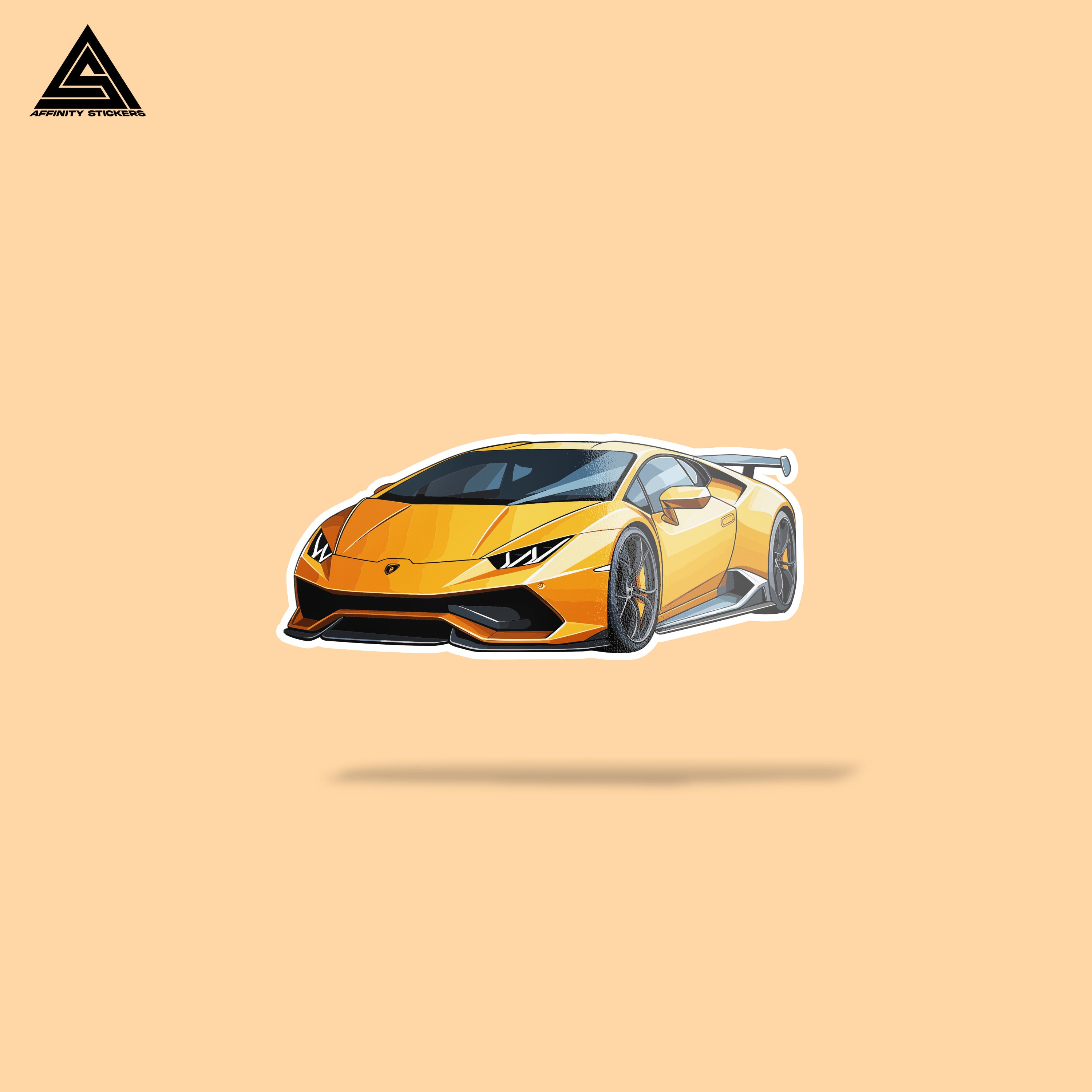 Lamborghini Huracan || Vinyl Sticker, Water Bottle Sticker, Tumbler ...