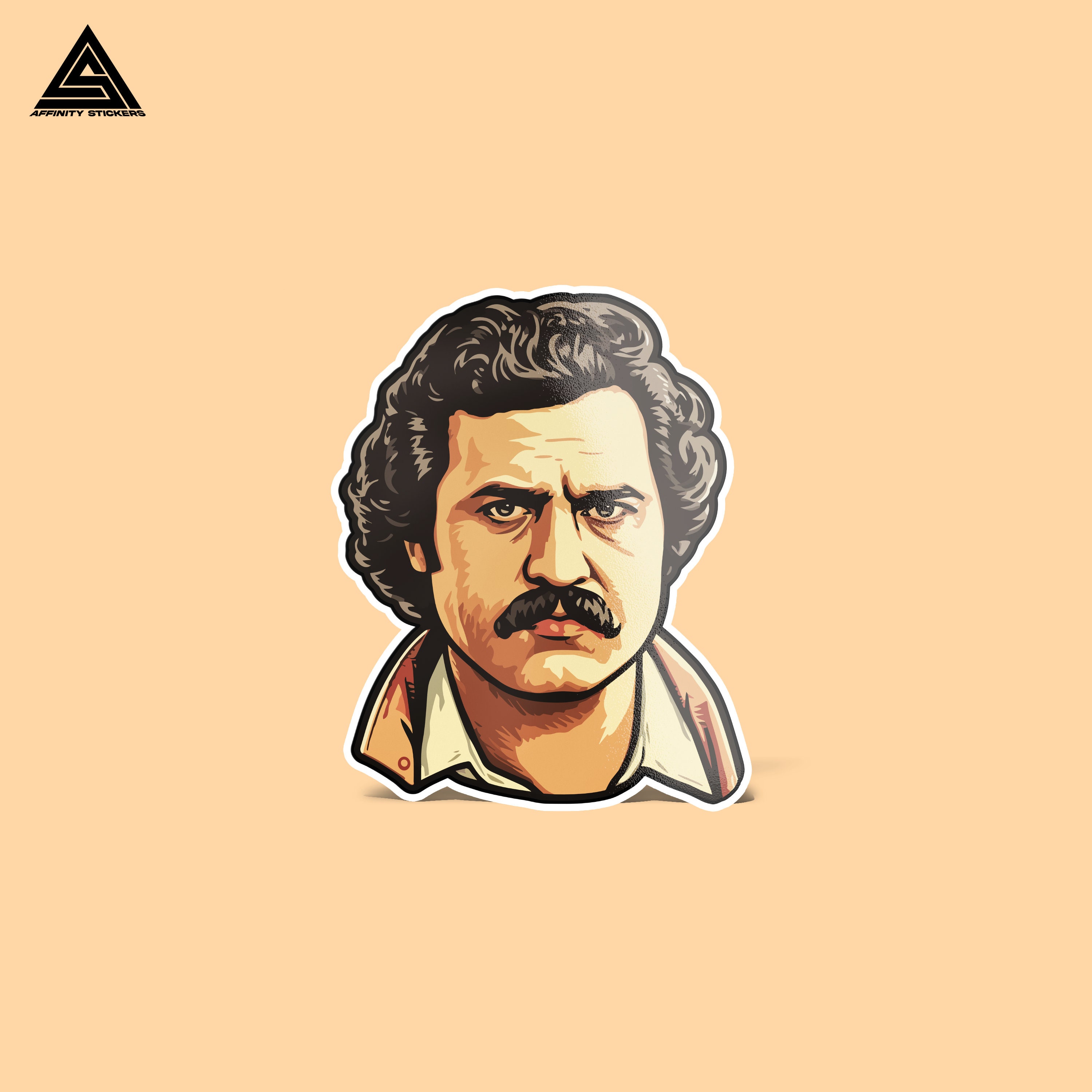 Pablo Escobar Sticker || Vinyl Sticker, Water Bottle Sticker, Tumbler ...