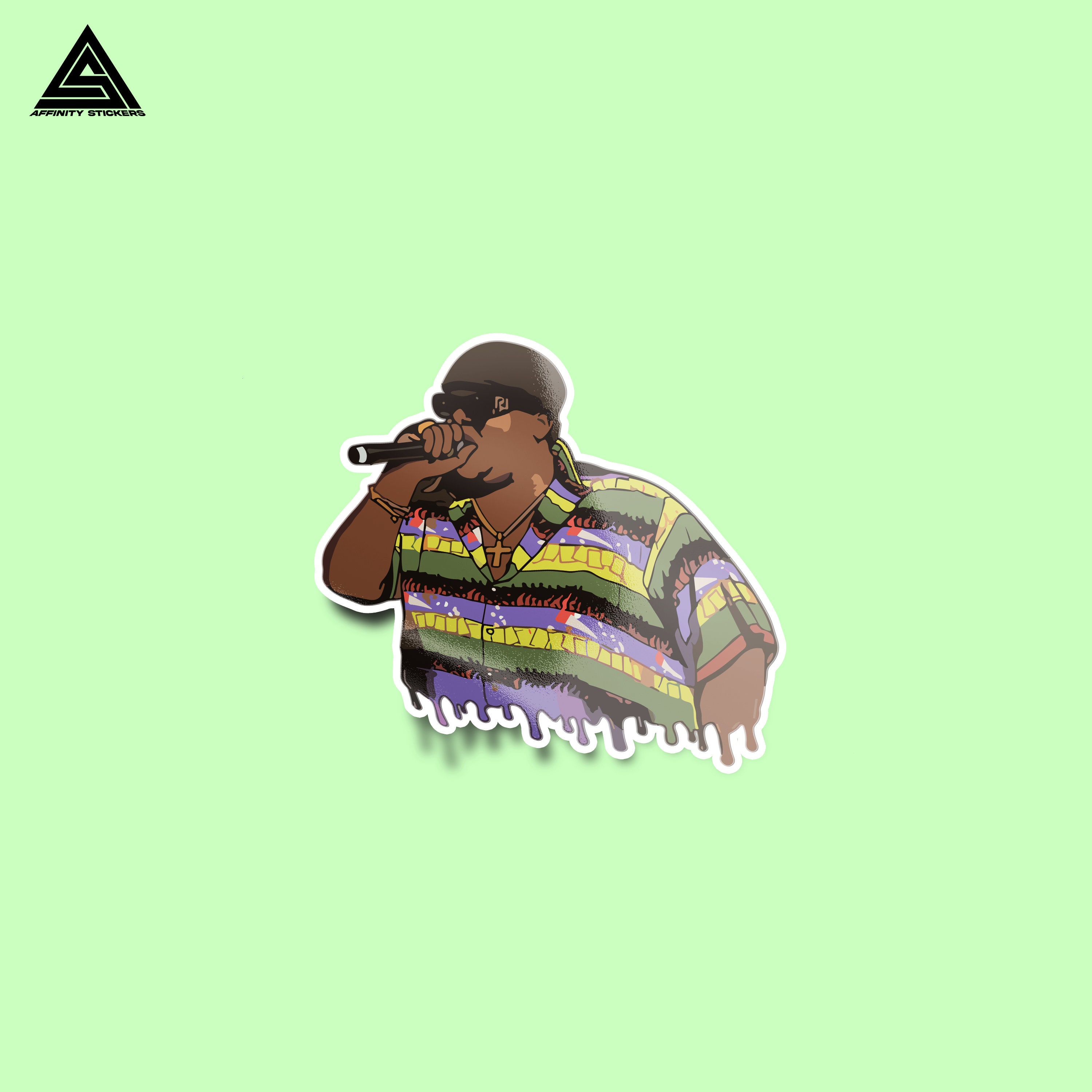 Rapper Sticker Vinyl Sticker, Water Bottle Sticker, Tumbler Stickers ...