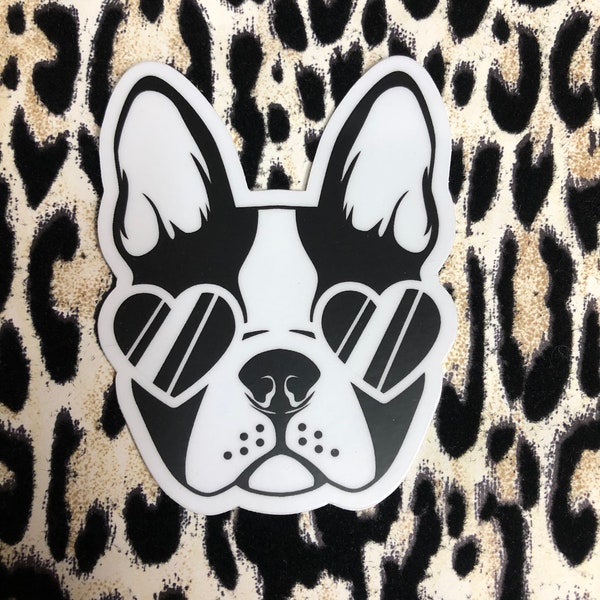 Boston Terrier Decal - Etsy