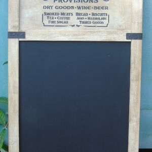 Wood Chalkboard/blackboard/notice Board Shabby Vintage Chic Kitchen ...