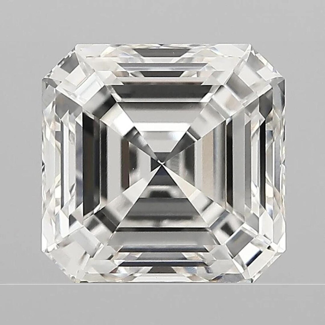 2.75 Ct Lab Grown CVD Diamond Ascher Cut D Color VS2 Clarity Loose ...