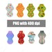 Chapstick Holder Design Sublimation Download, Lip Balm Holder Keychain ...