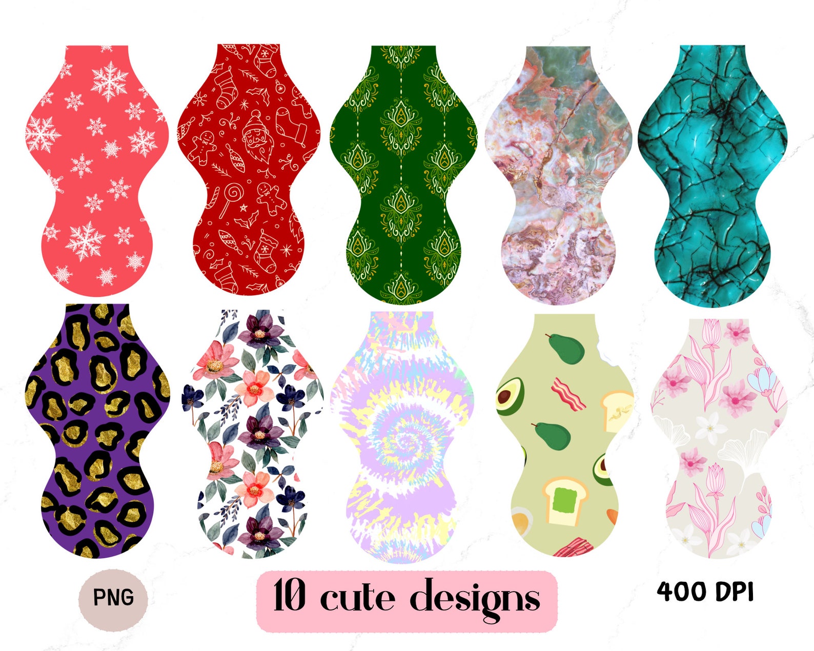Chapstick Holder Design Sublimation Download, Lip Balm Holder Keychain ...