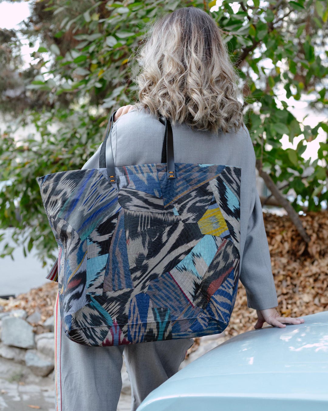 Transformable Bag Ethnic Style Bag Handmade Silk Patchwork Bag - Etsy