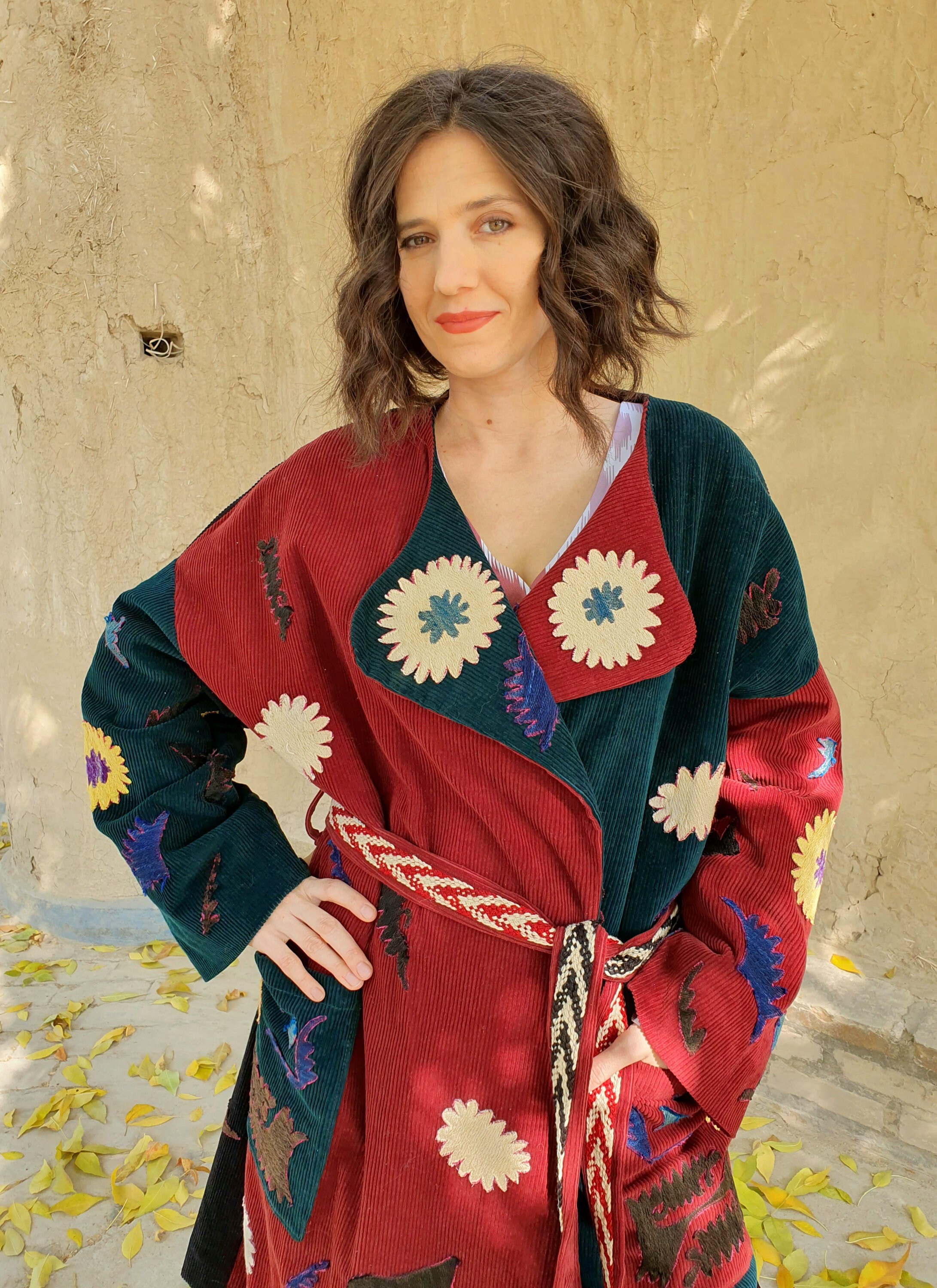 Luxury Handmade Coat, Suzane Coat, Woman Handcrafted Jacket, Velvet ...