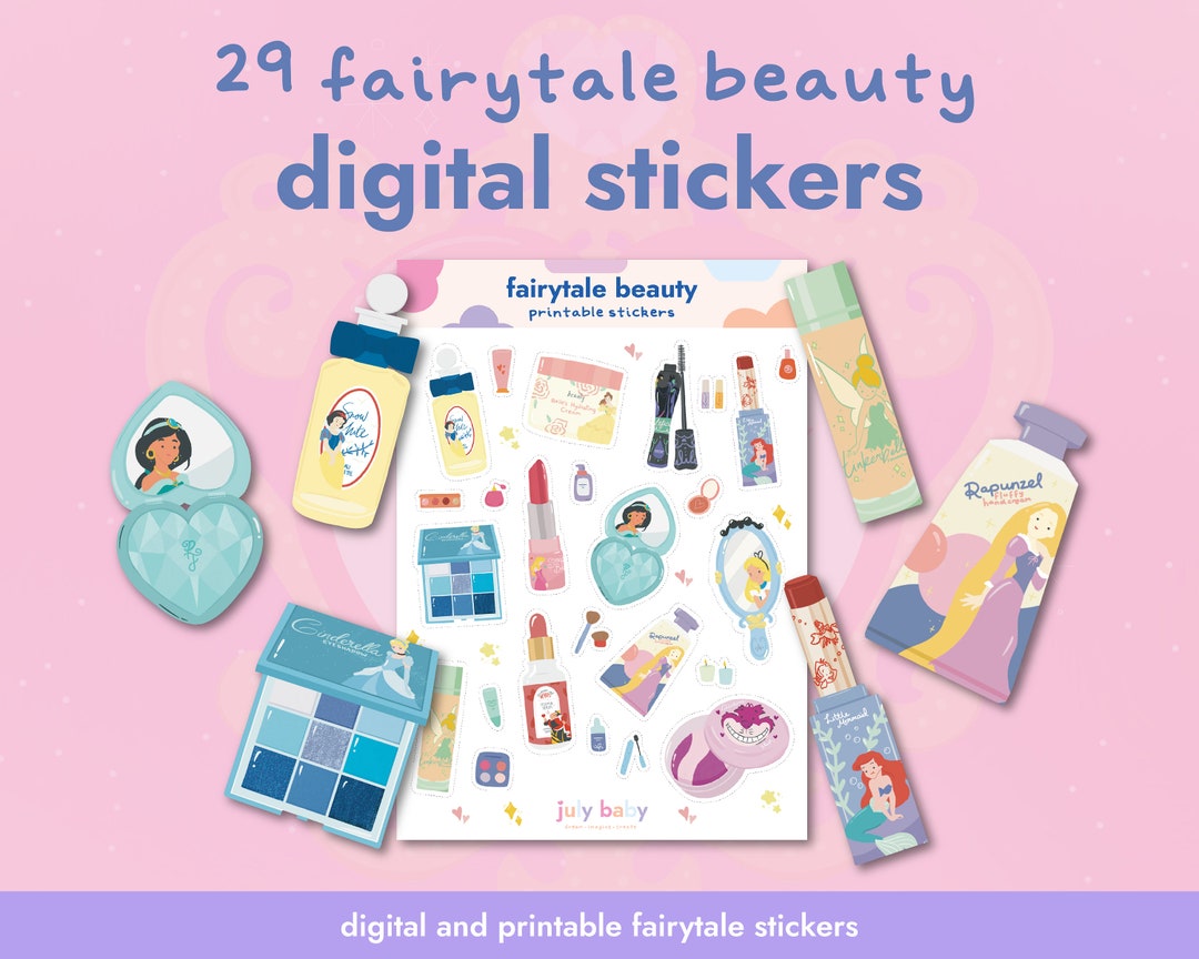Digital Fairytale Stickers for Digital Journal Stickers Goodnotes ...