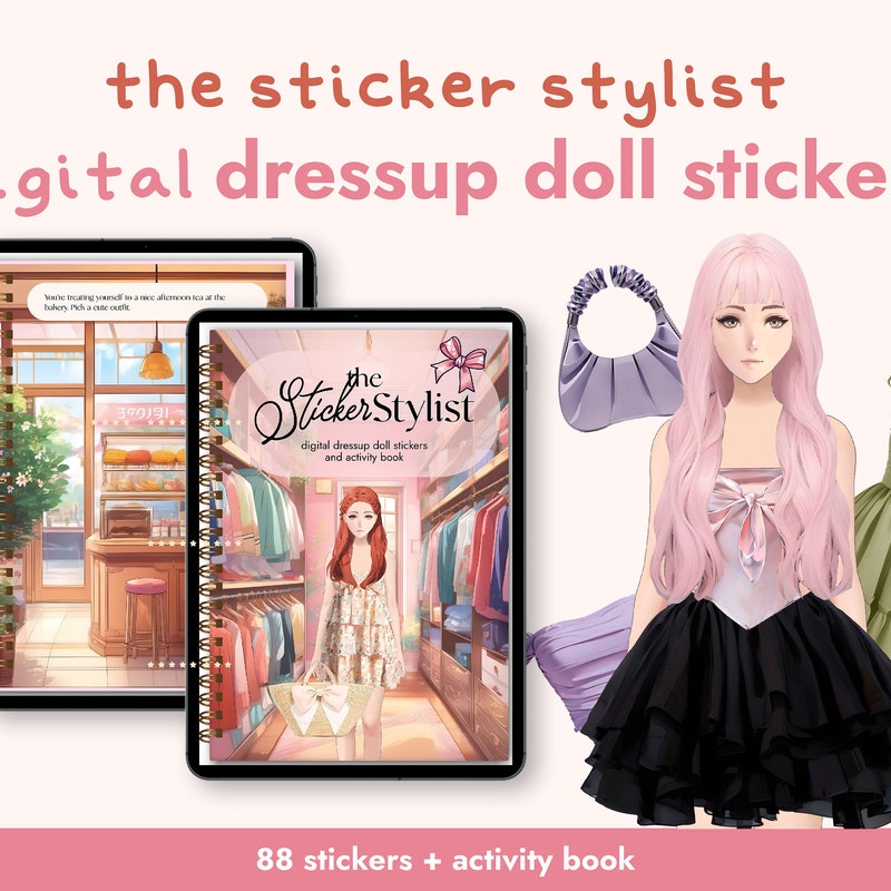 Dress Stickers - Etsy