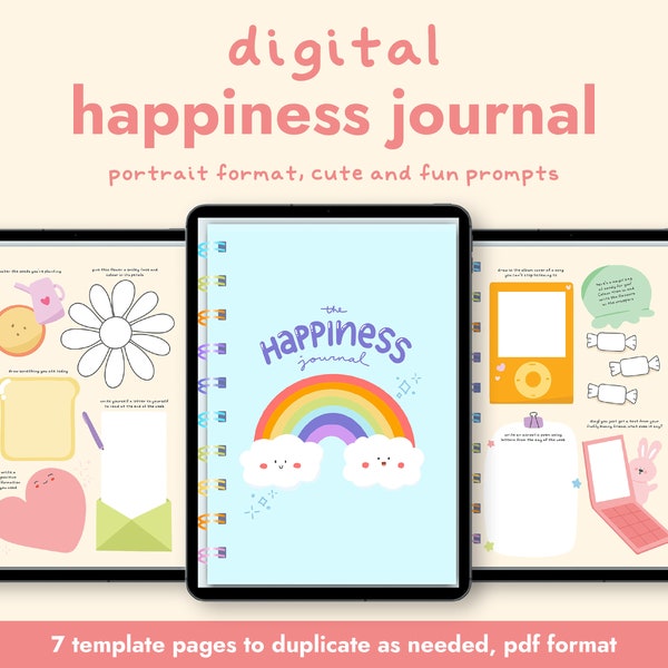 Cute Journal With Prompts - Etsy